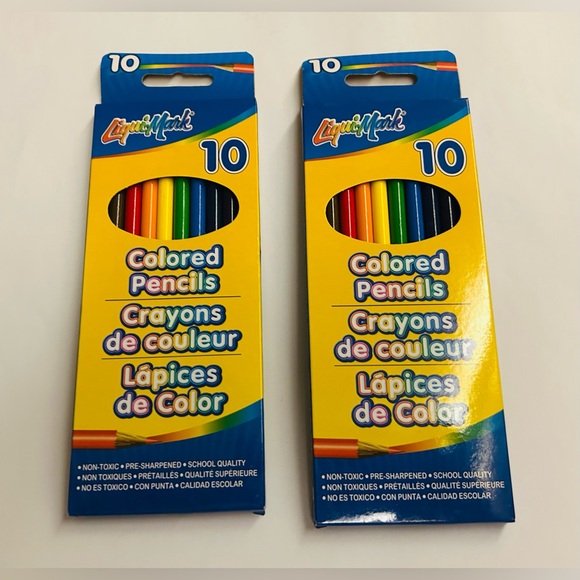 Liquid Mark | Toys | New 2 Liquid Mark Colored Pencils Nontoxic ...